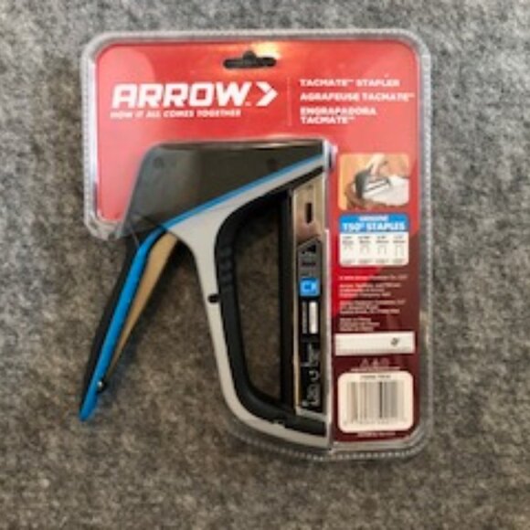 Arrow TacMate | Other | Arrow T5 Tacmate Staple Gun W T50 38 In Staples ...